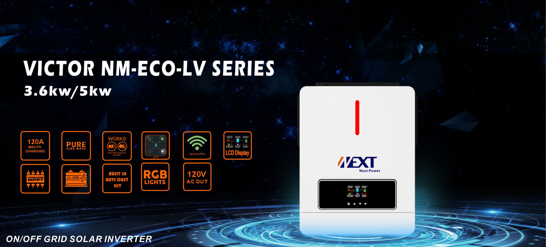 Solar Inverter, Pure Sine Wave Inverter - NextPower